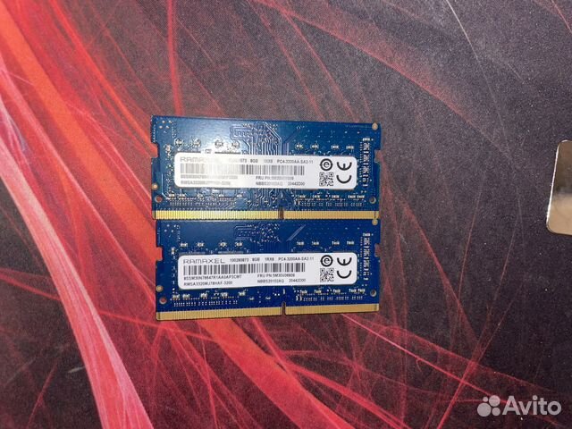 Оперативная память для ноутбука Ddr4 купить в Москве Электроника Авито