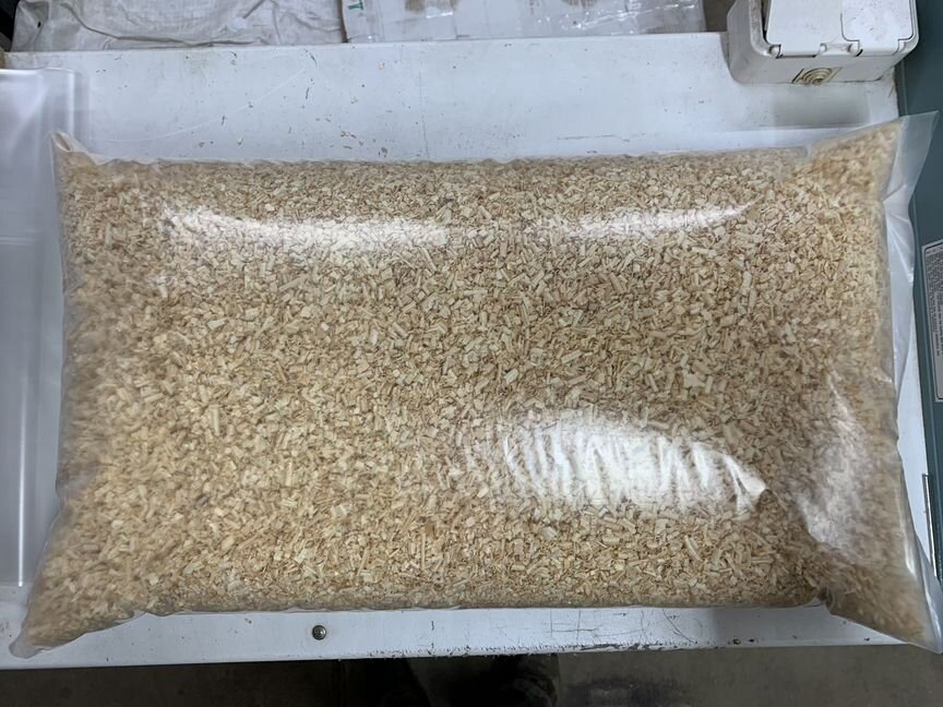 Опилки сухие для грызунов