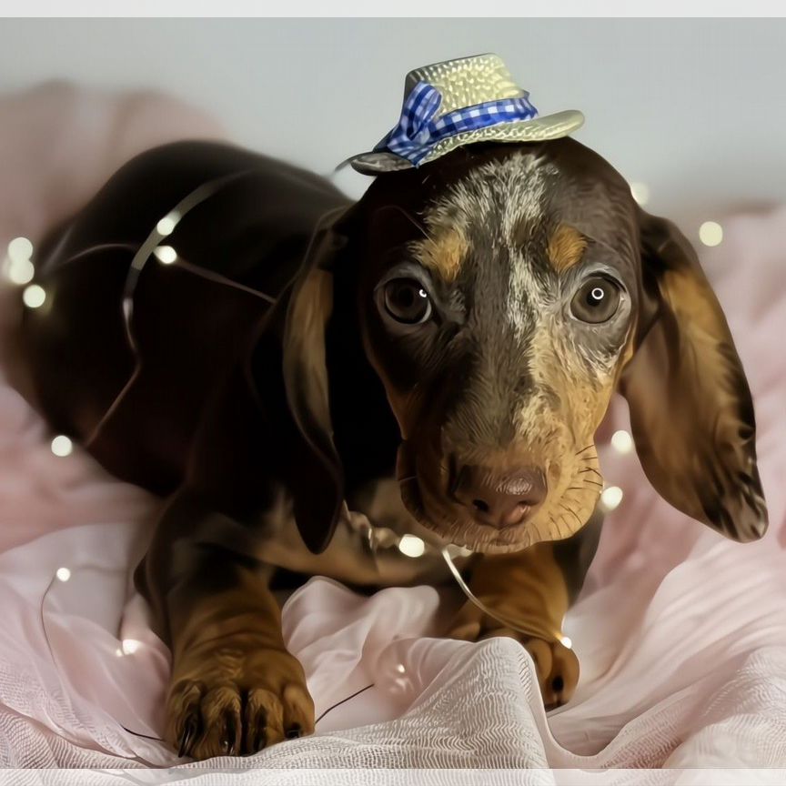 Кроличья такса, щенок