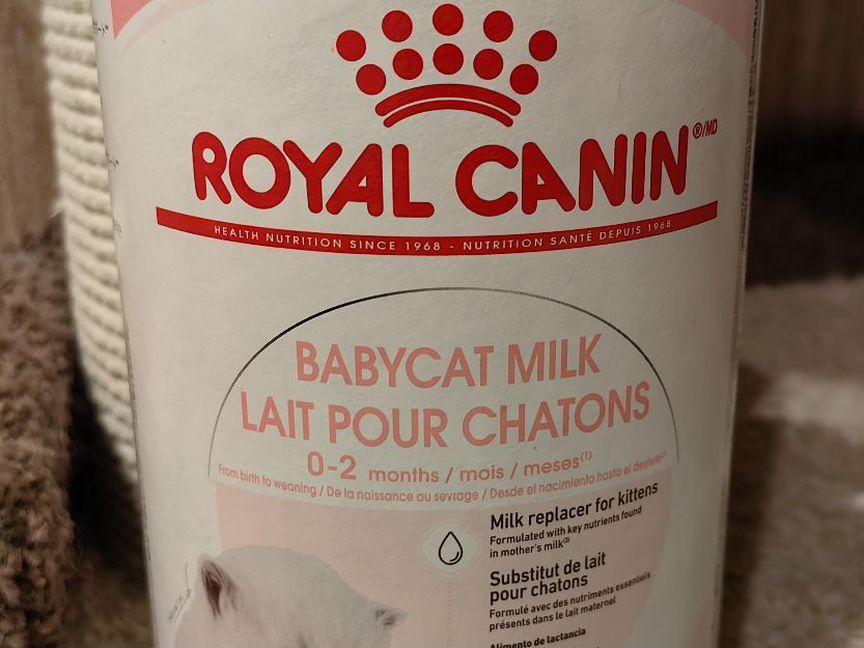 Royal Canin Babycat Milk, молоко для котят