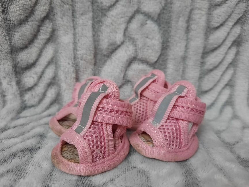 Комплект летней обуви для маленькой собачки