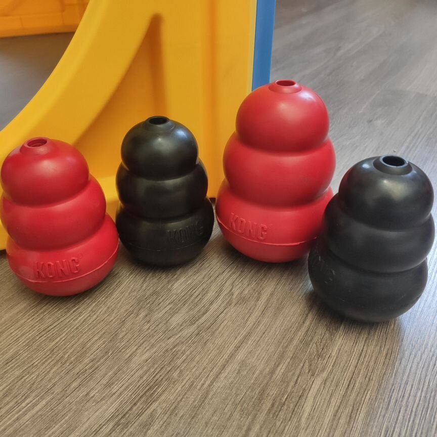 Kong L и XL 4 штуки Classic и Extreme