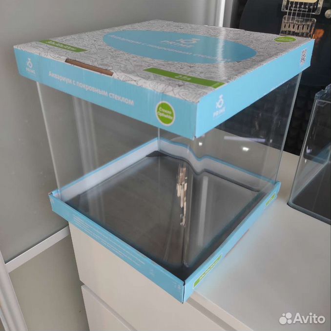 Аквариум нано куб новый