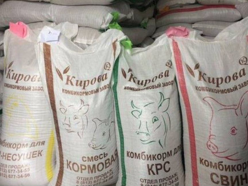 Комбикорм скк58/736 свиной, мелкая гр(Кирова) 40кг