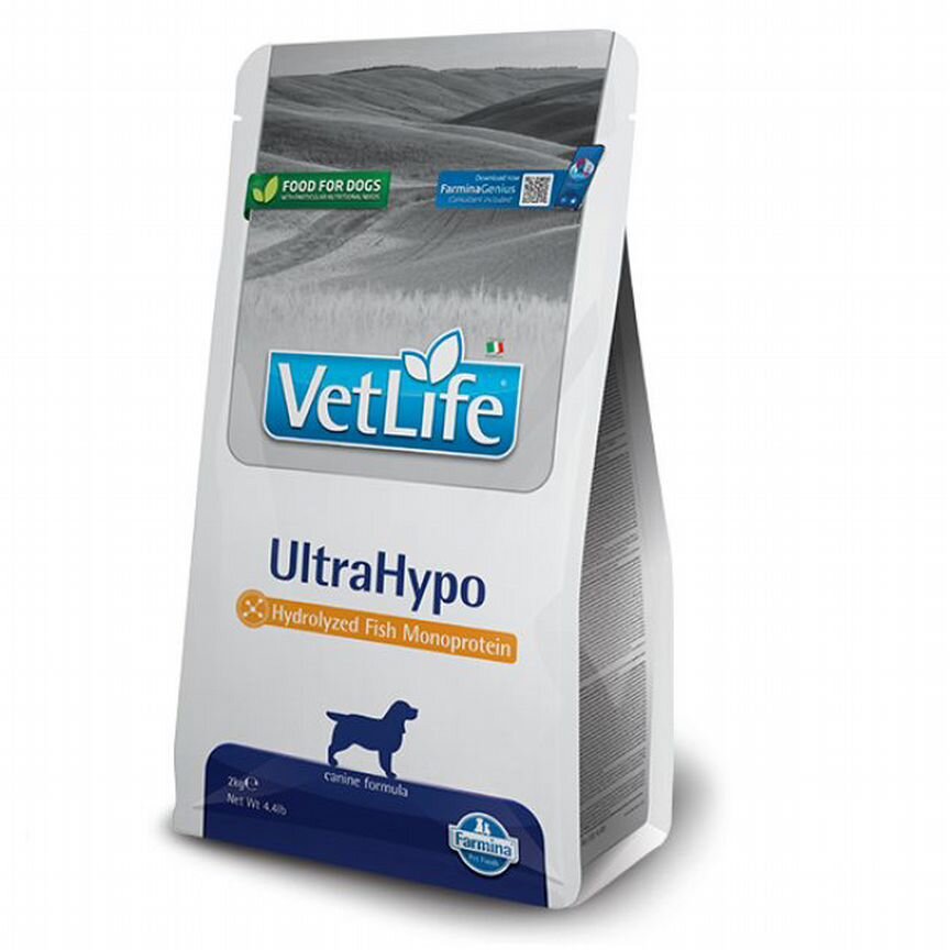 Farmina VetLife UltraHypo 2кг для собак сухой корм
