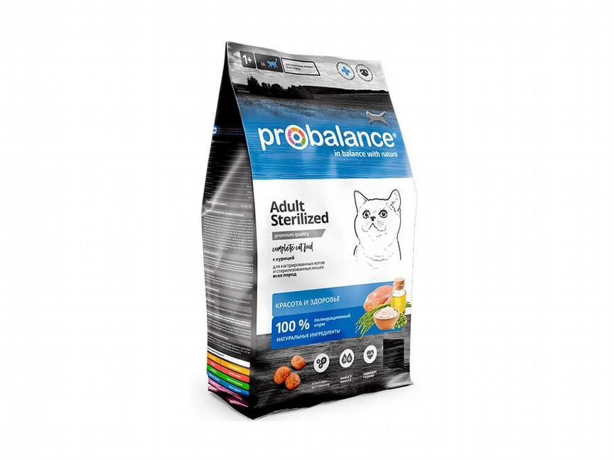 ProBalance Adult cat сухой для стерилизованных