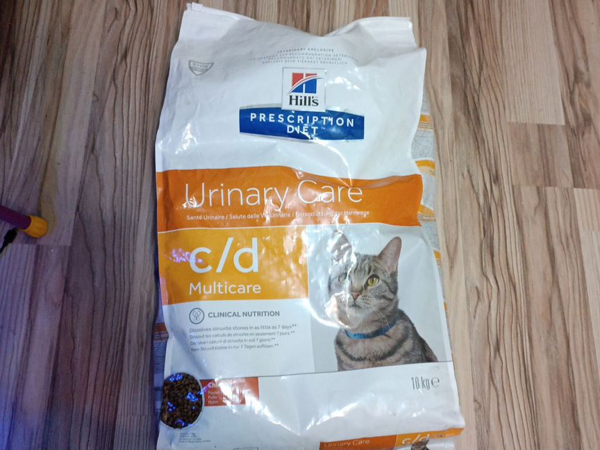 Urinary care c/d multicare кошачий корм