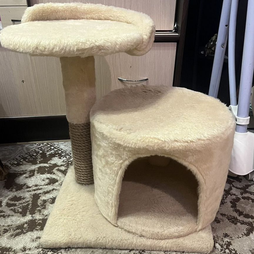 Когтеточка домик для кошки