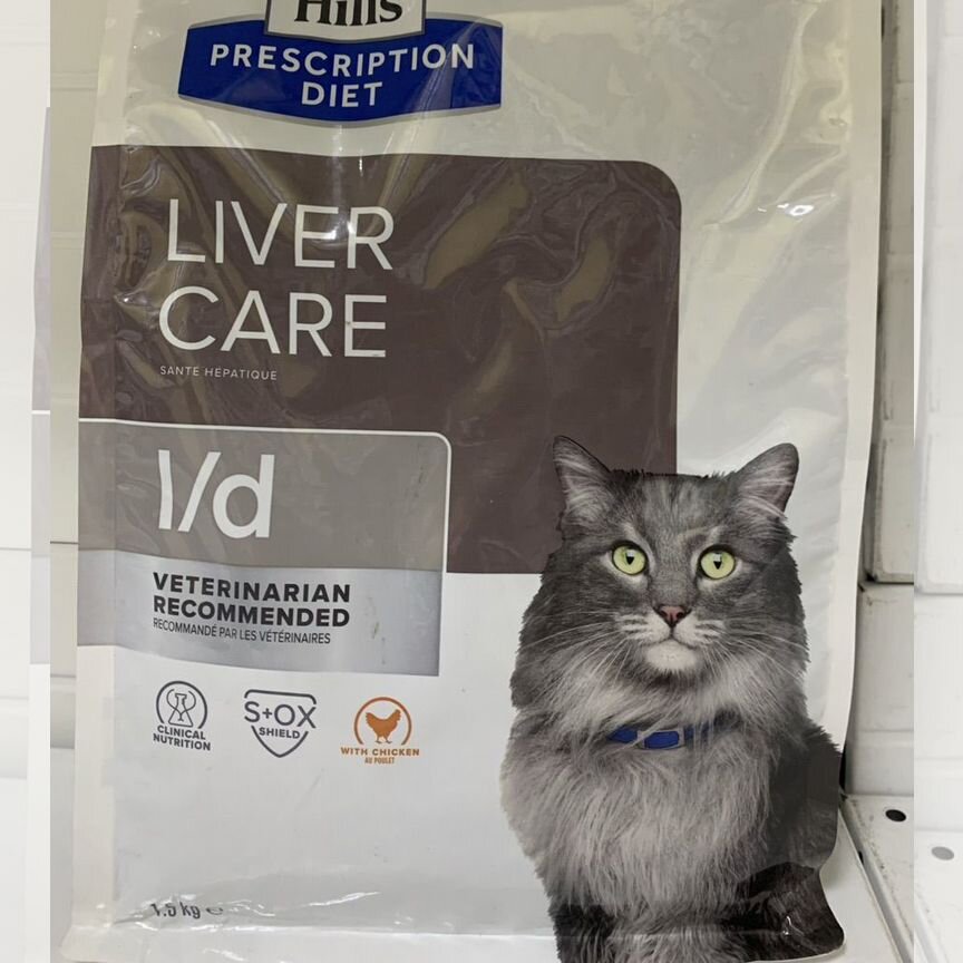 Корм для кошек hills liver care 1,5 кг