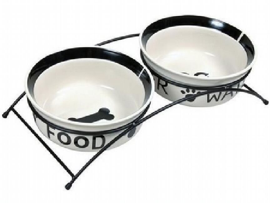 Trixie Миски керамические на подставке 2 0.25 л 13