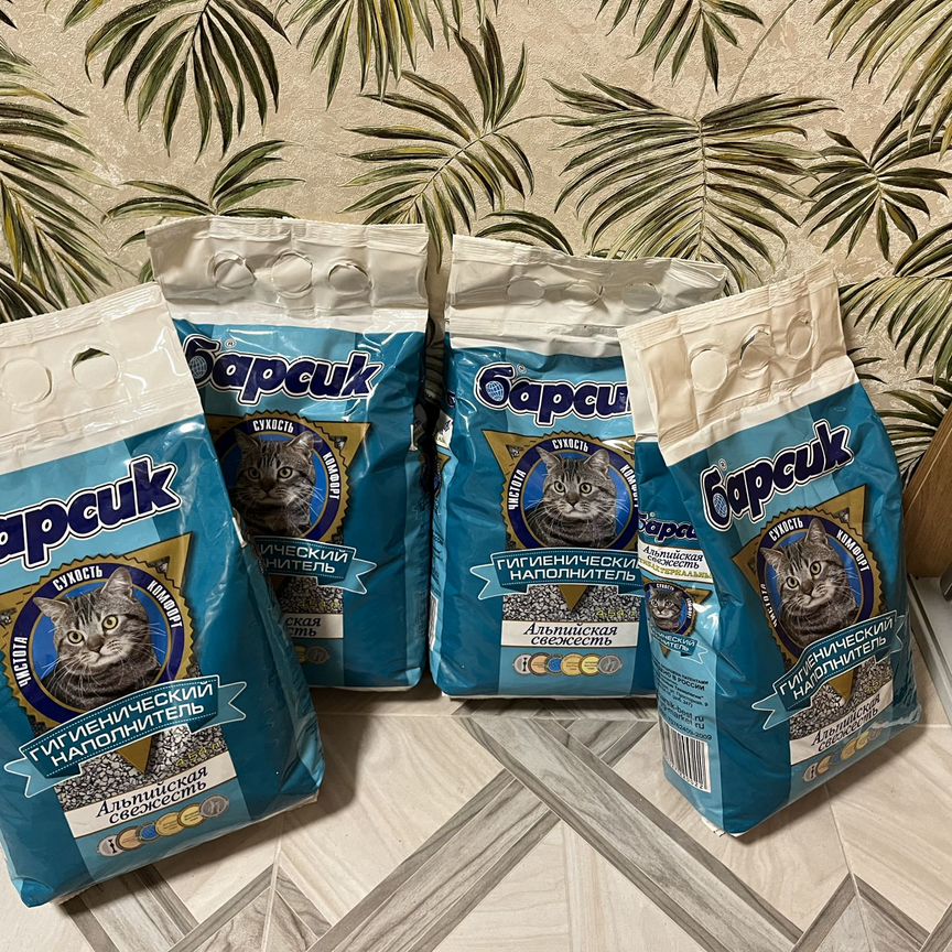 Наполнитель для кошачьего туалета барсик