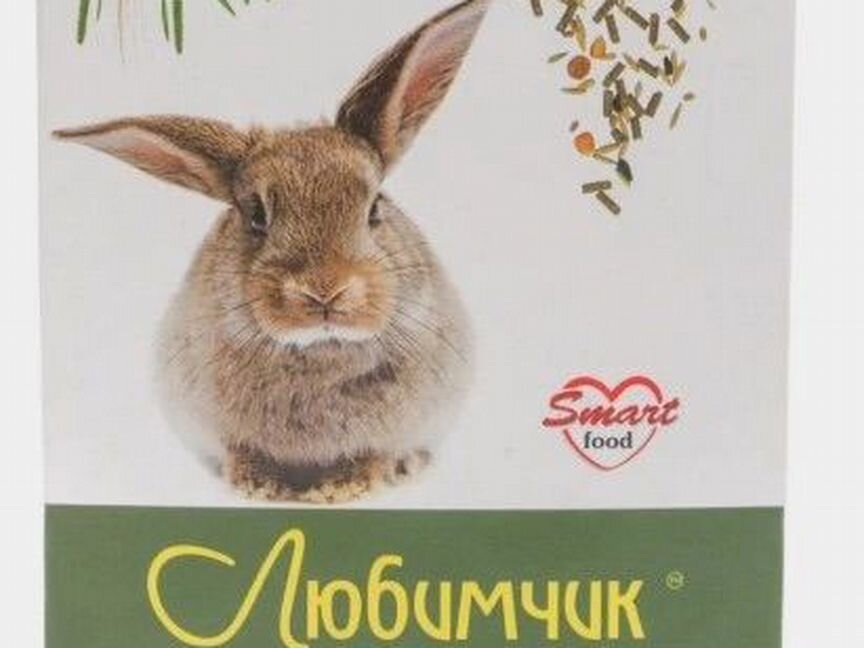 Корм для декоративных кроликов