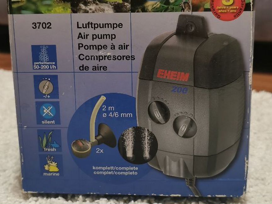 Компрессор для аквариума Eheim air pump 200