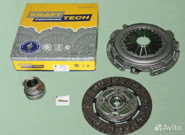 Сцепление на Газель 405 406 409. Крафт купить в Липецке KraftTech 406 ...
