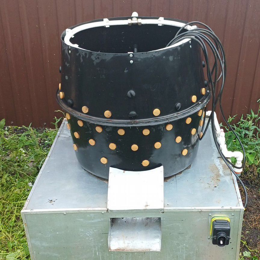 Перосъемная машина для гусей бу