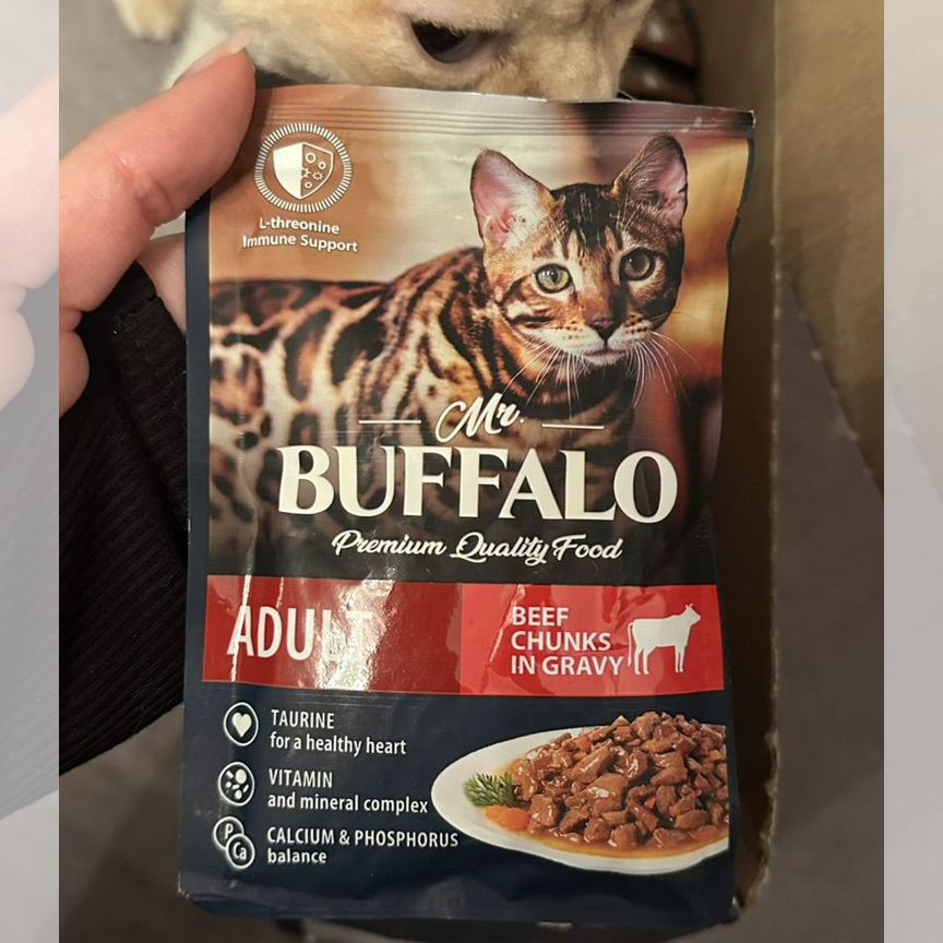 Buffalo корм для кошек
