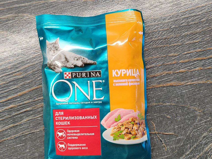 Влажный корм для кошек purina one