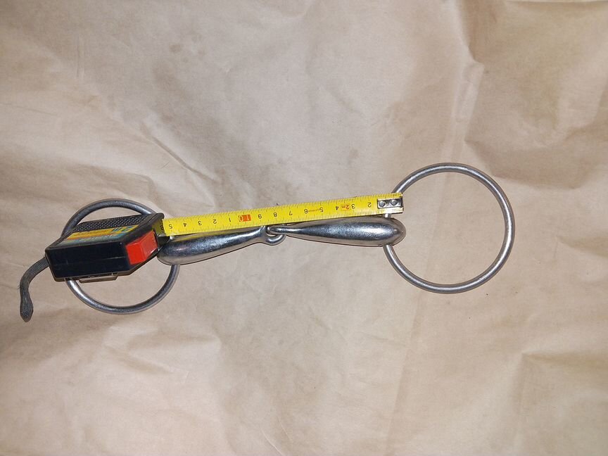 Трензель 15 см, мартингал, капсюль