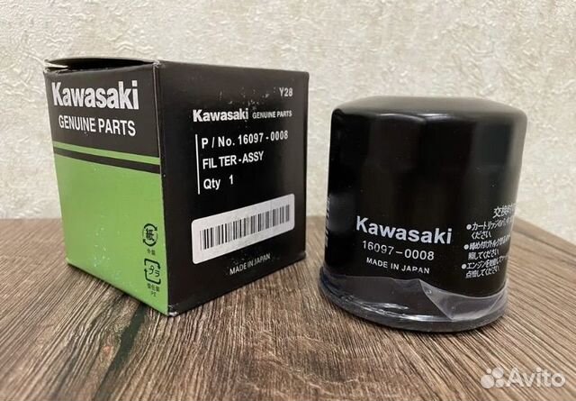 Фильтр масляный kawasaki купить в Москве KAWASAKI | Авито