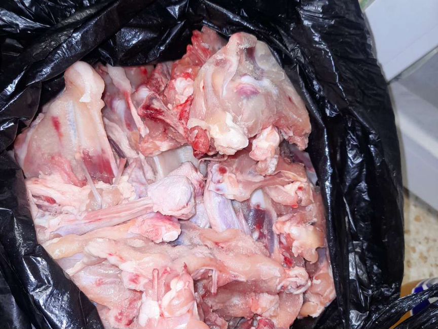 Куринные каркасы.Корм для животных