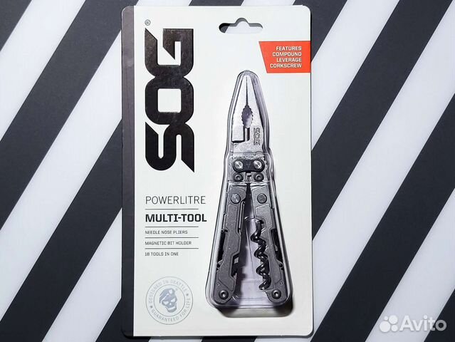 SOG PowerLitre New Мультитул Power Litre pl1001 купить в Москве | Хобби ...