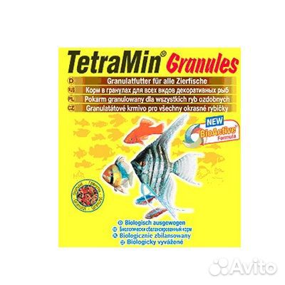 TetraMin Granulat 15гр Корм для всех видов рыб в г