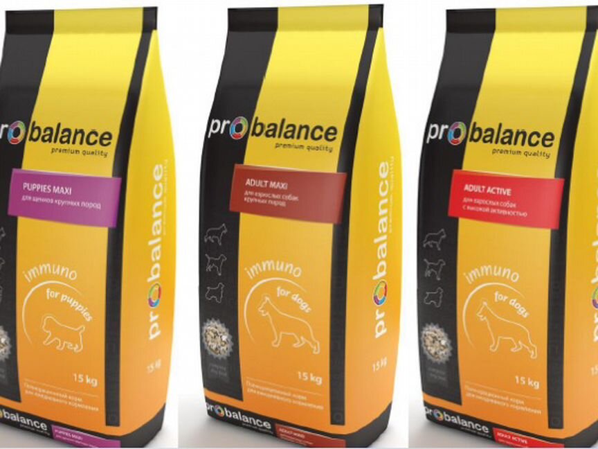 Probalance Корма для собак (Пробаланс)