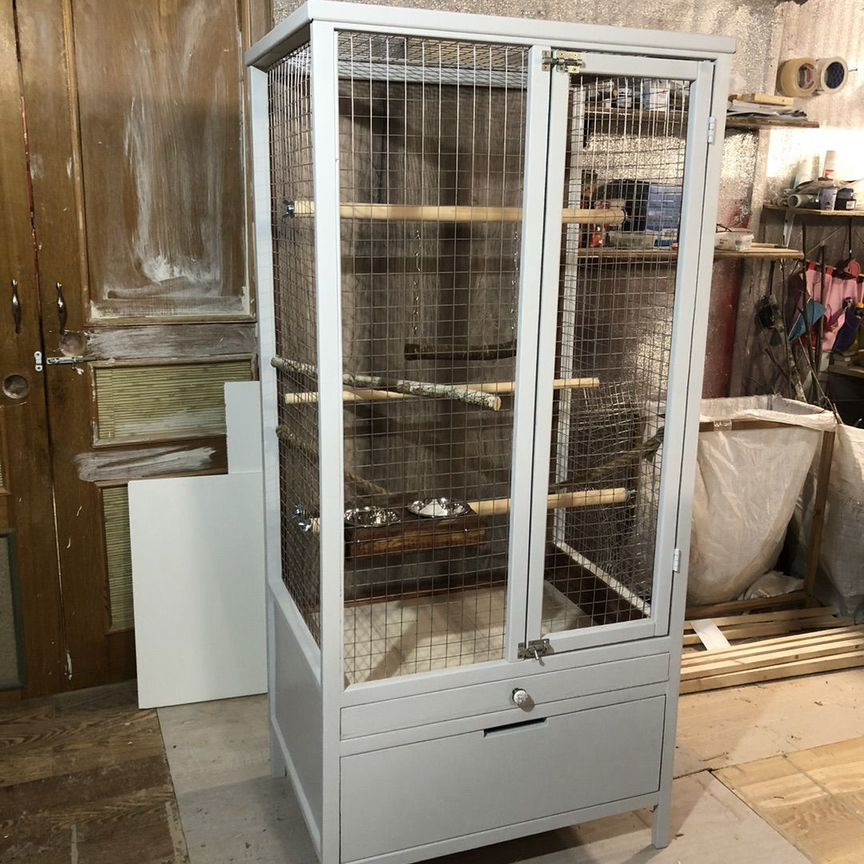 Большая клетка для попугая