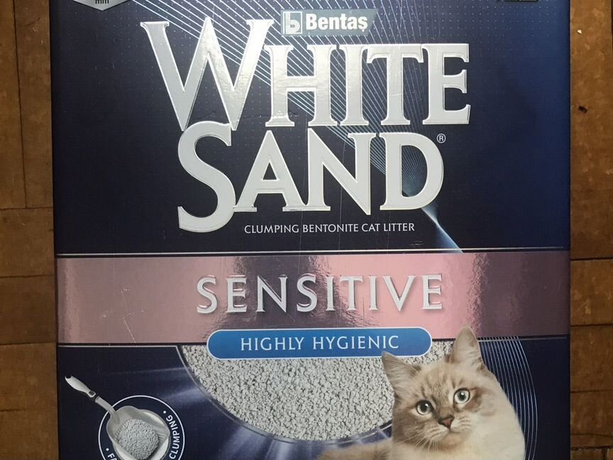 Наполнитель для кошачьего туалета White Sand