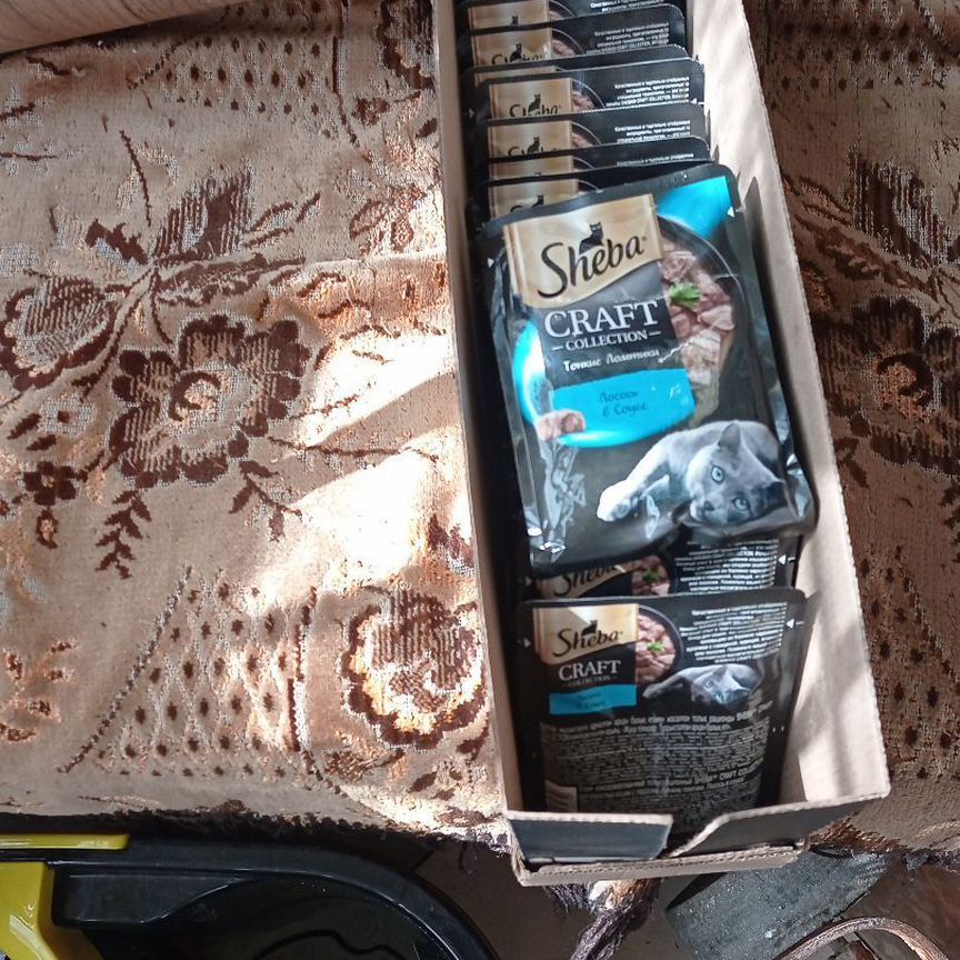 Влажный корм для кошек шеба