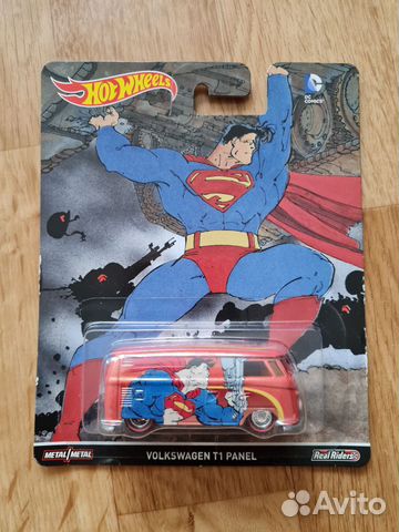 Hot wheels premium Volkswagen t1 panel superman купить в Санкт ...