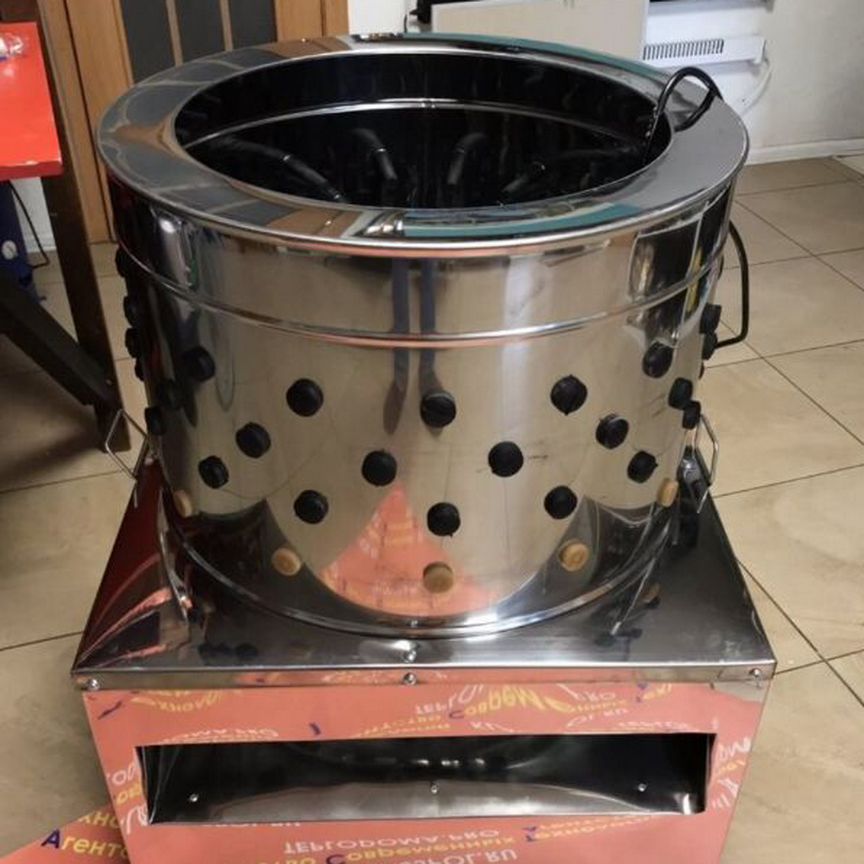 Перосъемная машина для броллеров уток гусей