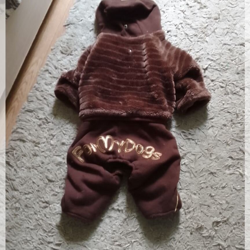 Зимний комбинезон для собачки