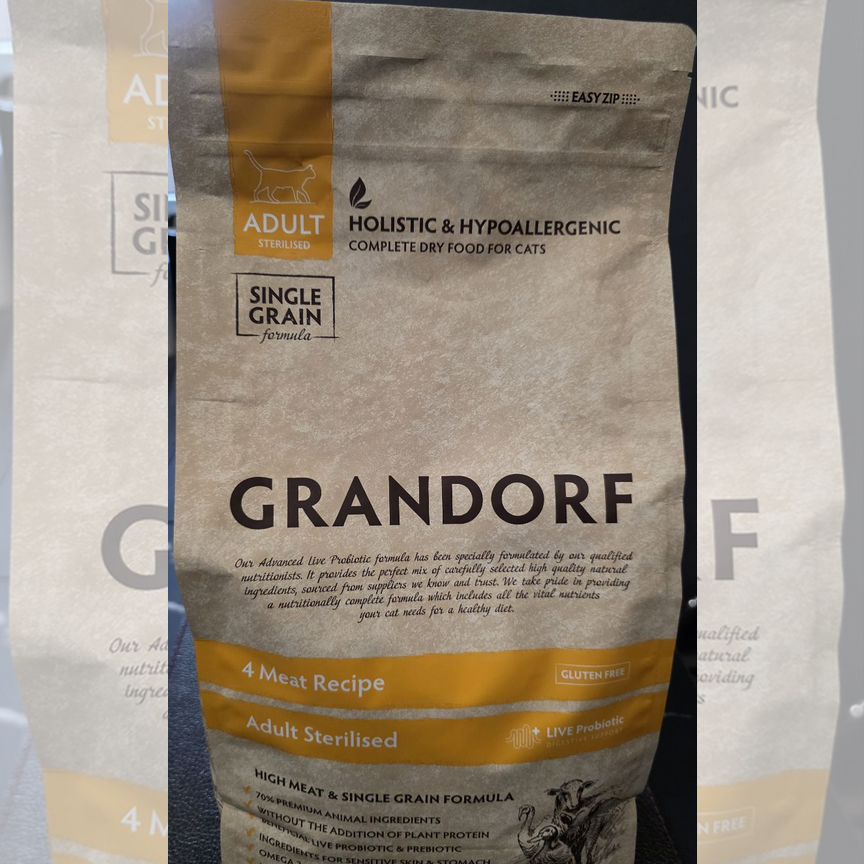 Grandorf для стерилизованных кошек 2 кг