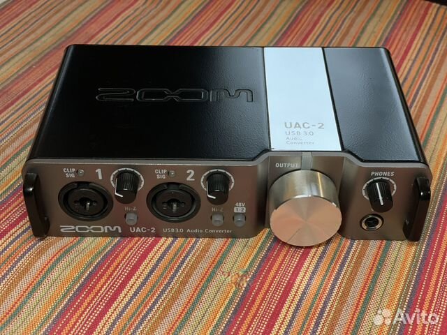 Звуковая карта Zoom uac-2 купить в Москве | Хобби и отдых | Авито