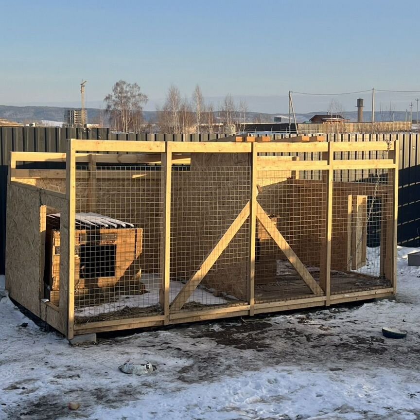 Вольер для собак бу уличный