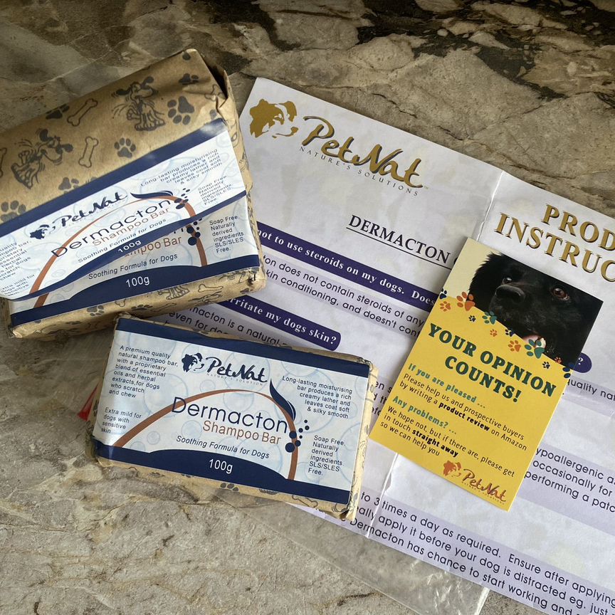 Твёрдый шампунь Dermacton