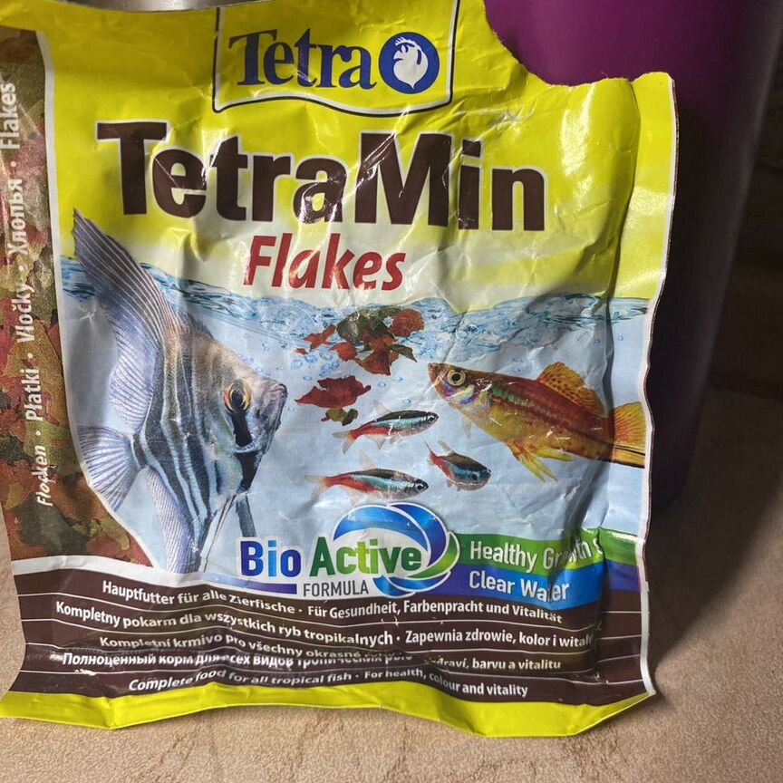 Корм для рыб tetra min