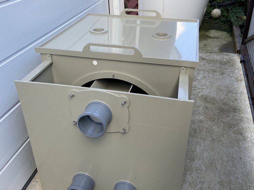 Механический фильтр для узв, рыбхозов, прудов