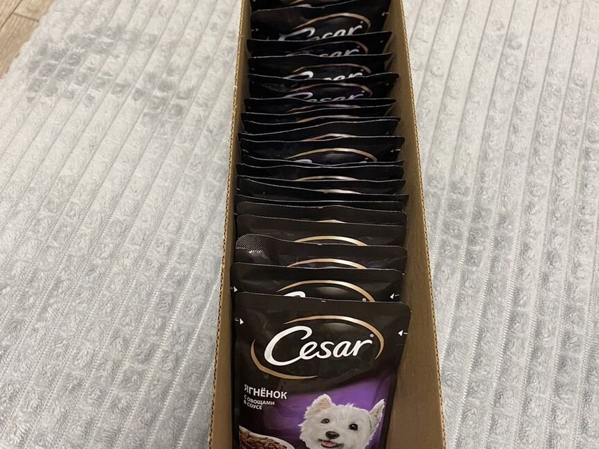 Корм для собак cesar
