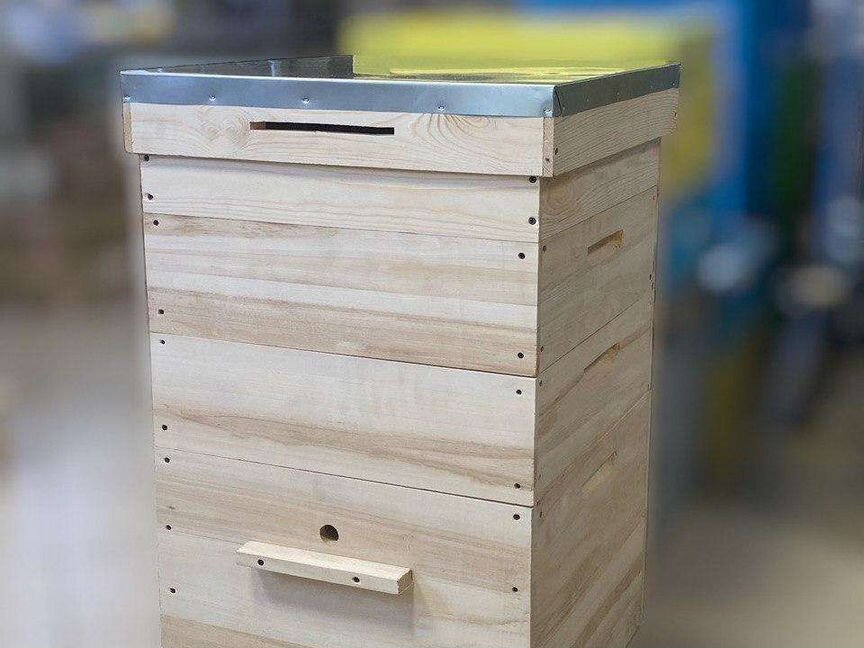 Улей для пчел 12 рамочный с 2 магазинами