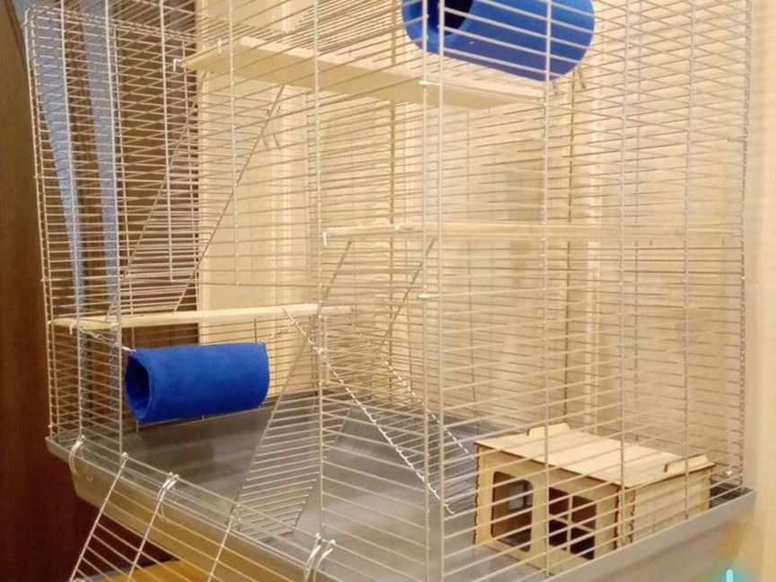 Клетка для грызунов, для шиншилл, дегу, крыс