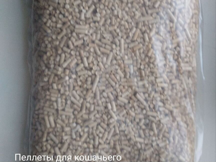 Наполнитель древесный для кошачьего туалета