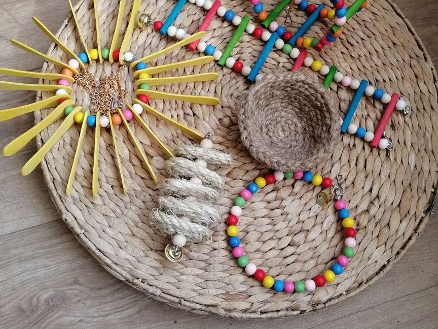 Игрушки для птиц