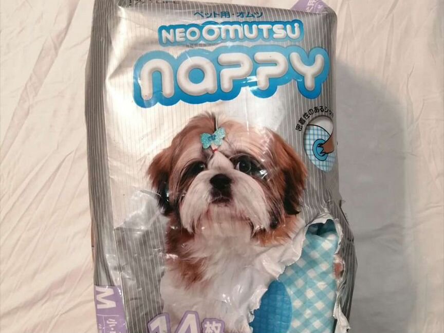 Подгузники для собак neomutsu