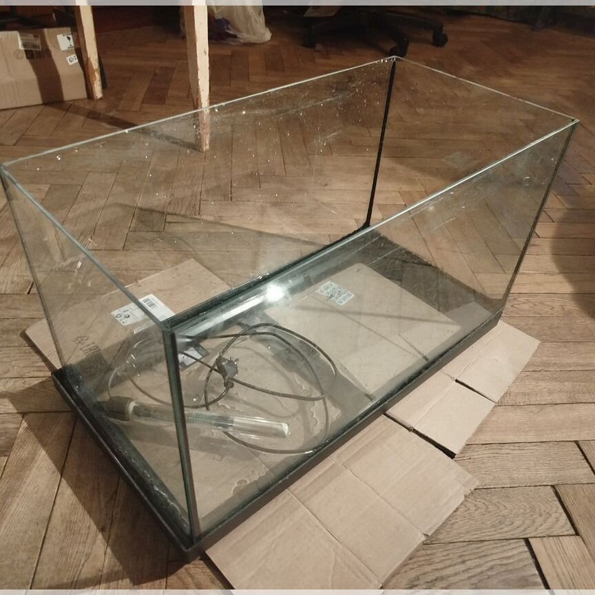 Аквариум 57 литров для рыб и рептилий