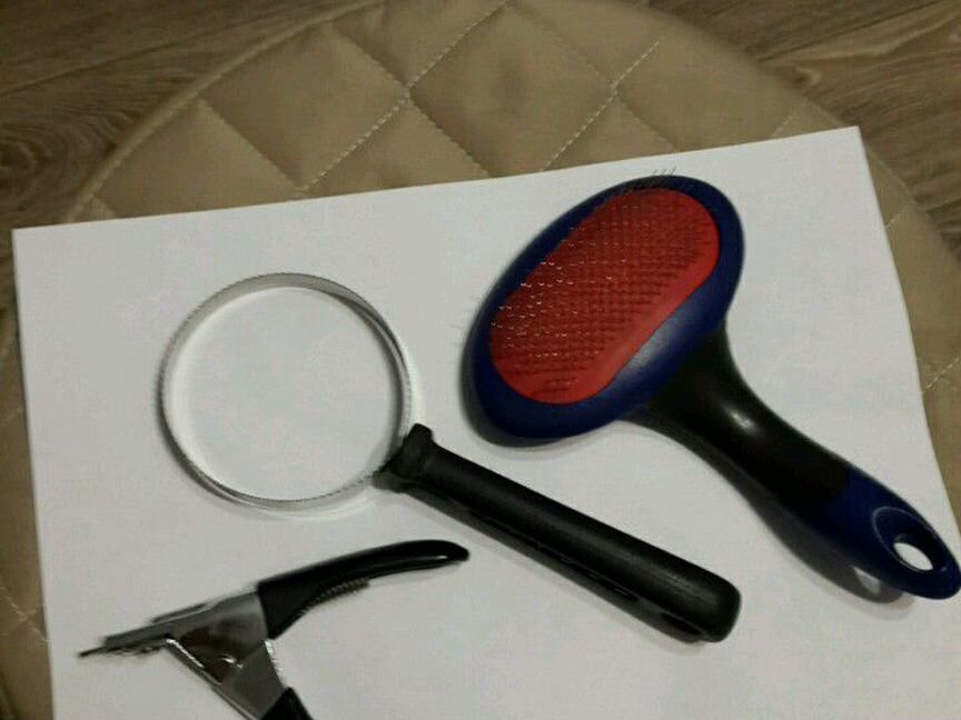 Щетка пуходерка для собак