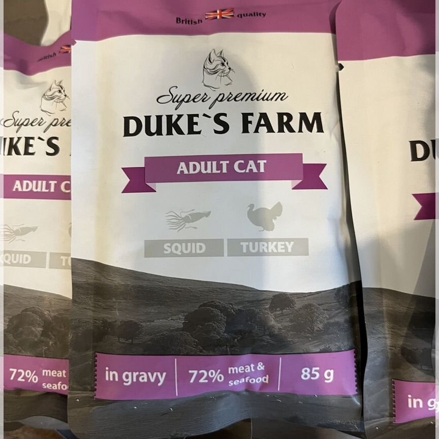 Корм для кошек Duke's farm