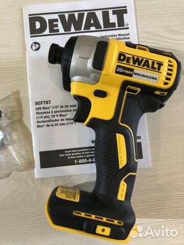 Винтоверт dewalt DCF787B импакт купить в Санкт-Петербурге | Товары для ...