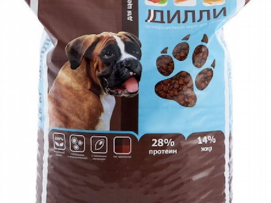 Корм Дилли для щенков. 15 кг